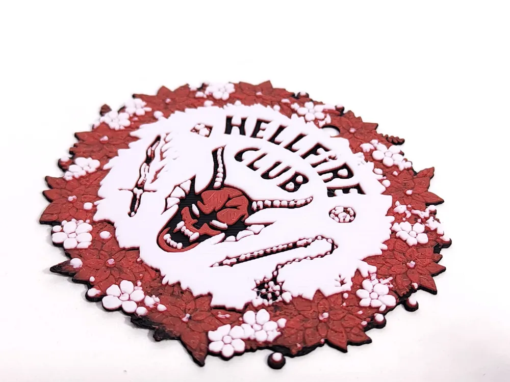 Hellfire Club Stranger Things Weihnachtsdekoration von Danz MakerWorld ...