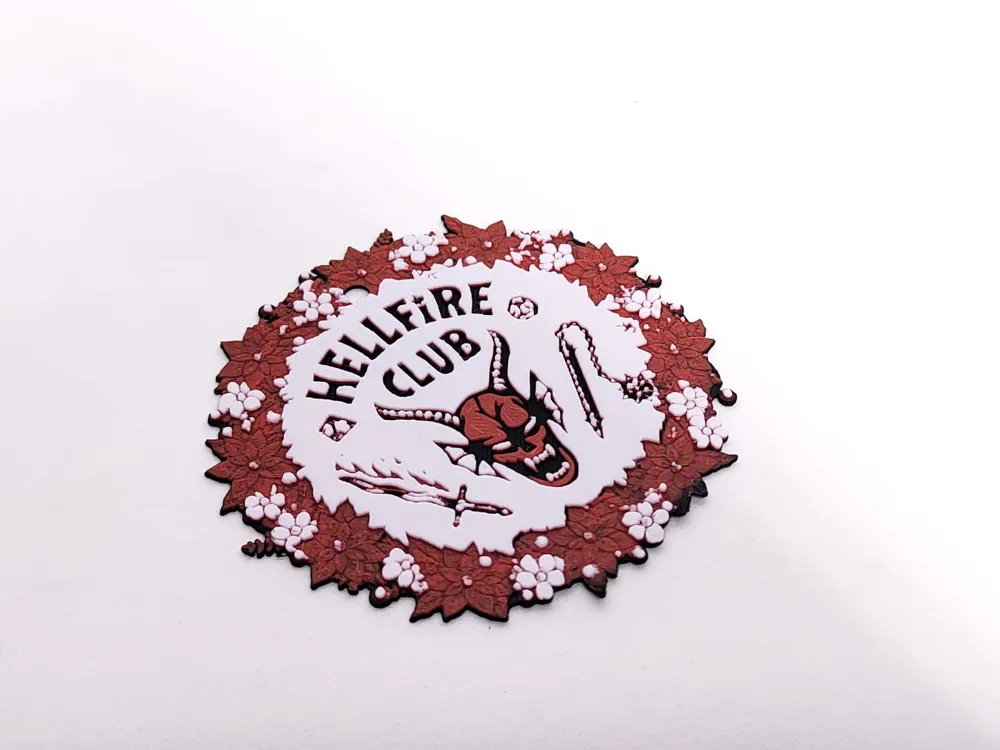 Hellfire Club Stranger Things Weihnachtsdekoration von Danz MakerWorld ...