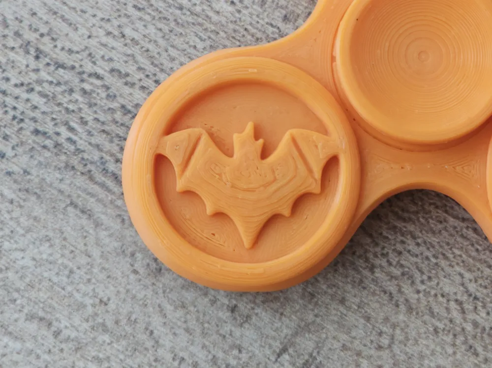 Halloween Fidget Spinner | Pumpkin, Skull, Bat by 3D Print Gremlin ...