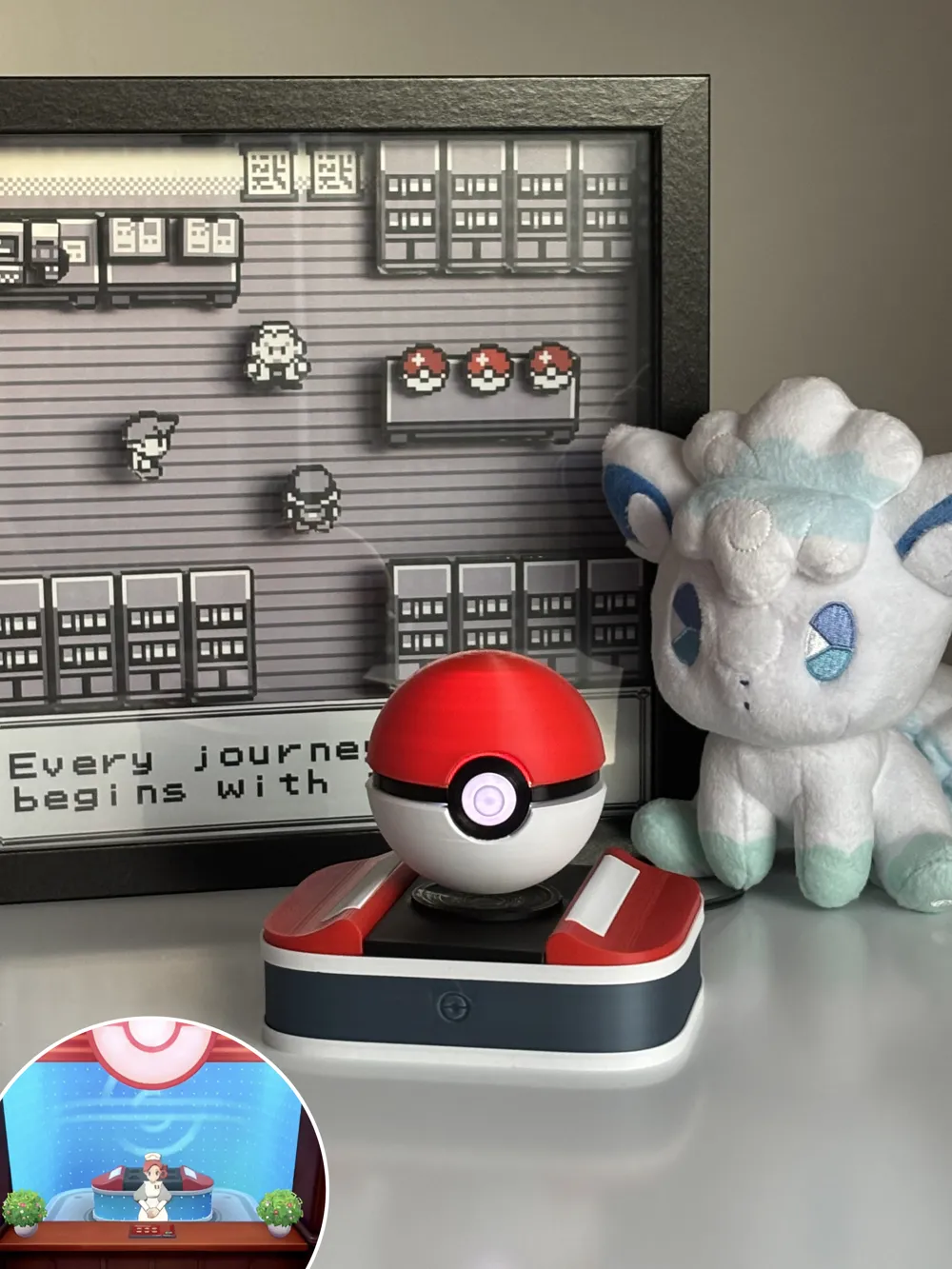 Pokémon Healing Station Diorama Base by Tobyruss MakerWorld: Download ...