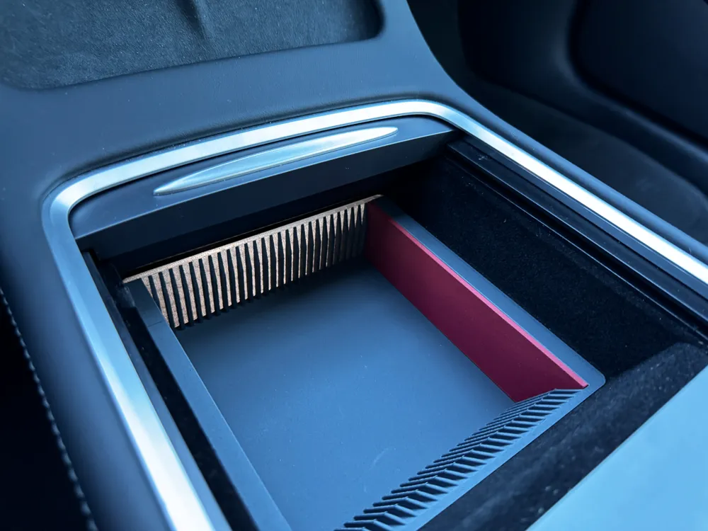 Tesla 3|Y Center Console Tray - Modular | Backlit - Free 3D Print Model ...