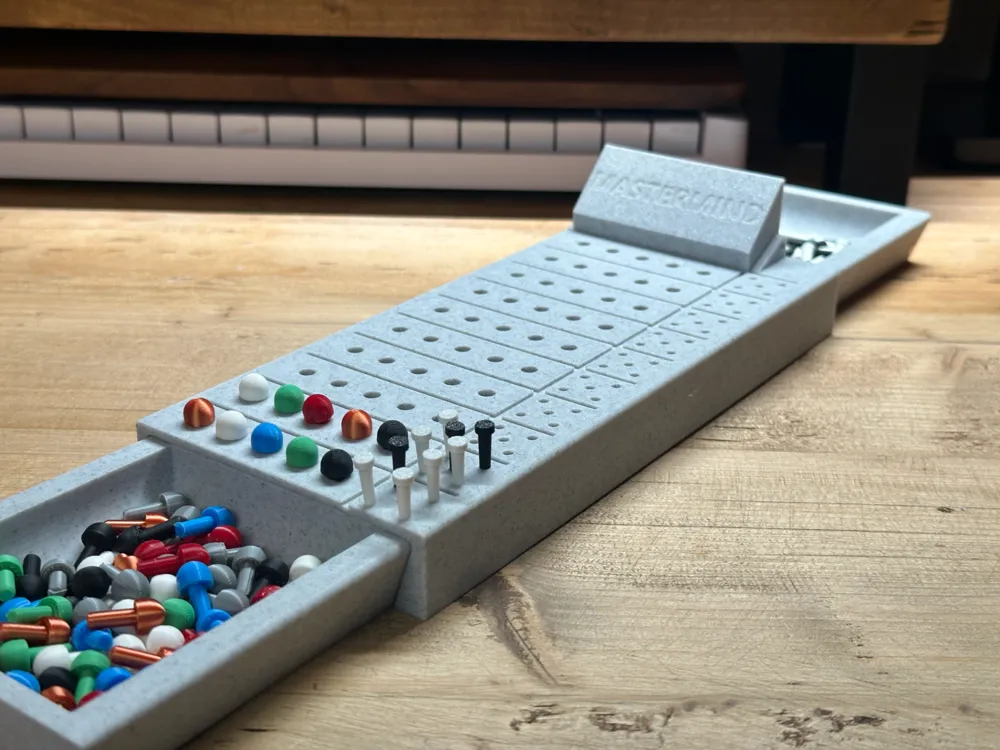 Mastermind Board Game n=5 by xanderhew - MakerWorld