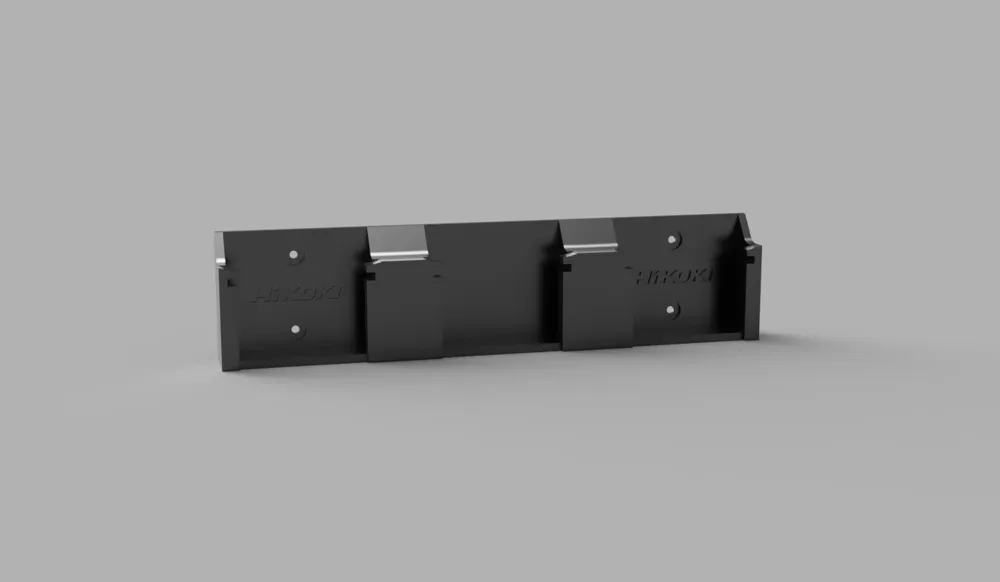 triple battery holder Hitachi/Hikoki/Metabo HTP - Free 3D Print Model ...
