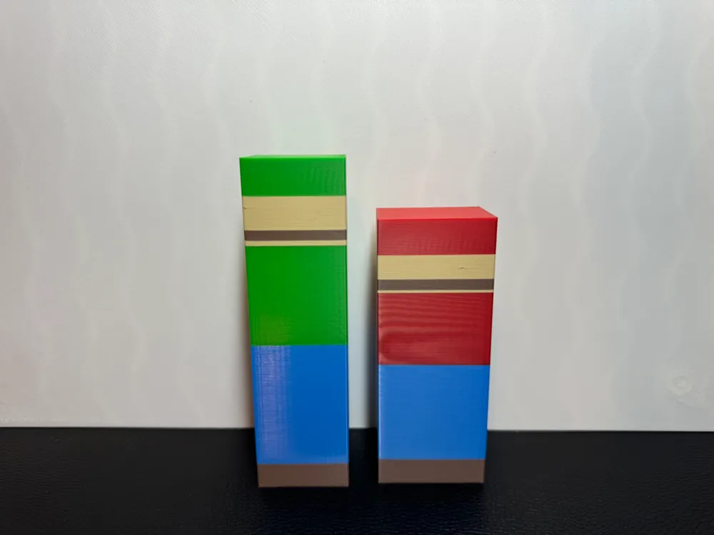 Mario and Luigi Blocks by Phil3DPrints - MakerWorld