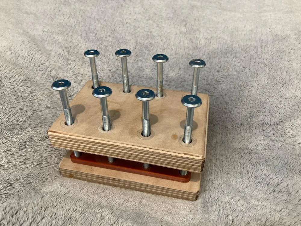 Fingerboard MOLD with template 28,32,34 mm by Oneho - MakerWorld