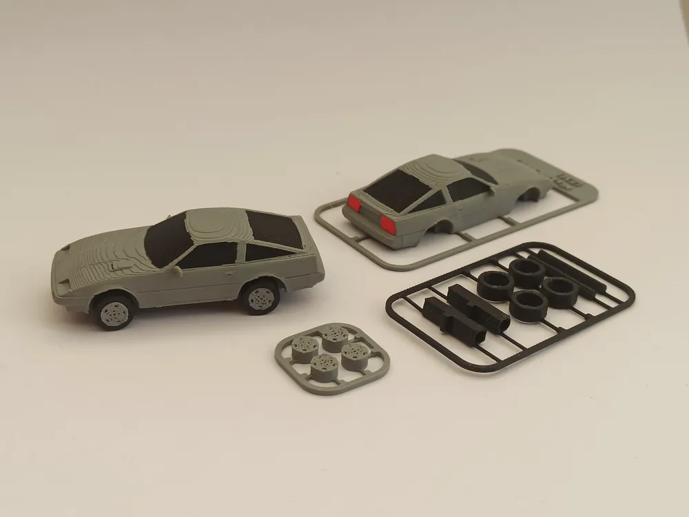 Nissan 300ZX (Z31) kitcard - Free 3D Print Model - MakerWorld