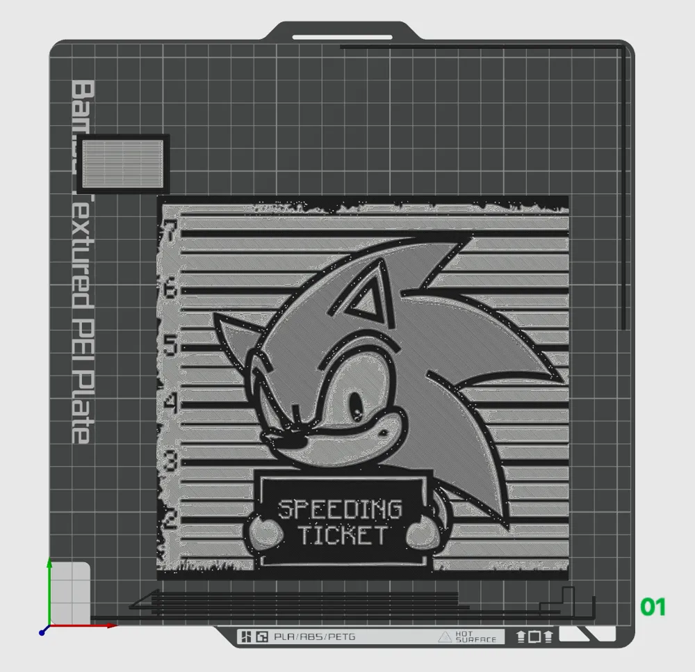 Sonic Wall Art / Funny / Mugshot / Video Game / Decor by 3D Prints This ...