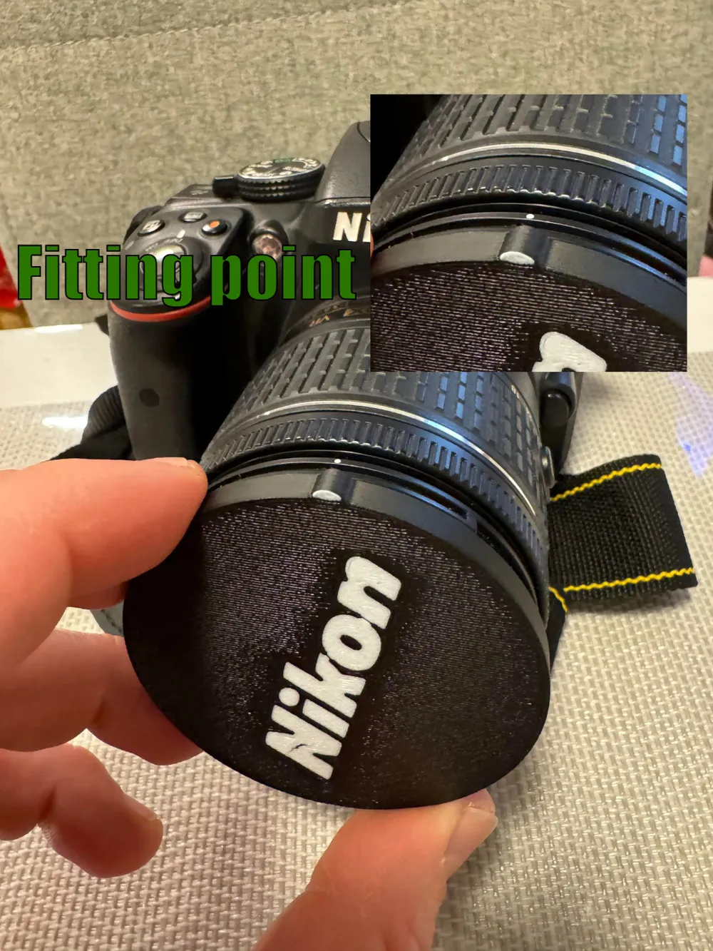 Nikon Camera Lens Cap by Y.Petrov - MakerWorld