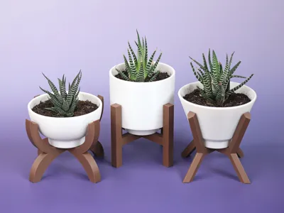 Modern Stand Collection for Corcelain by Johnny_Bit - MakerWorld