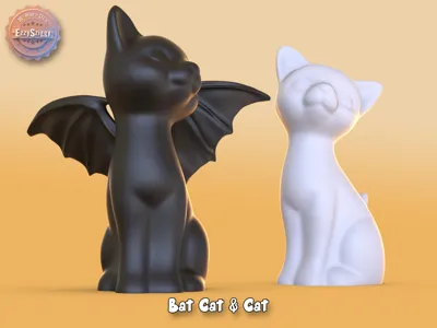 Bat-cat Batman cat mask - EASIER TO PRINT Remixed by V L A D I C ...