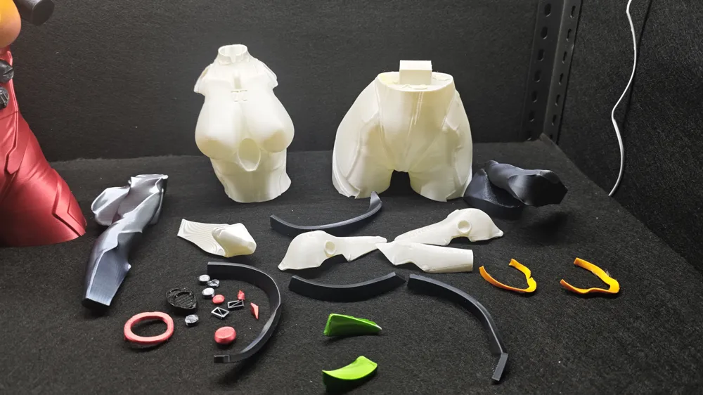 Neon Genesis Evangelion EVA Rei Ayanami Vase, multi-part, no AMS needed ...