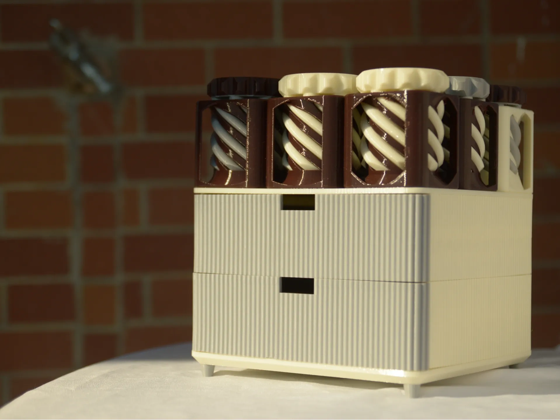 Impenetrable Vortex Screw Organizer Set (Assembled) by WanWanDumDum ...