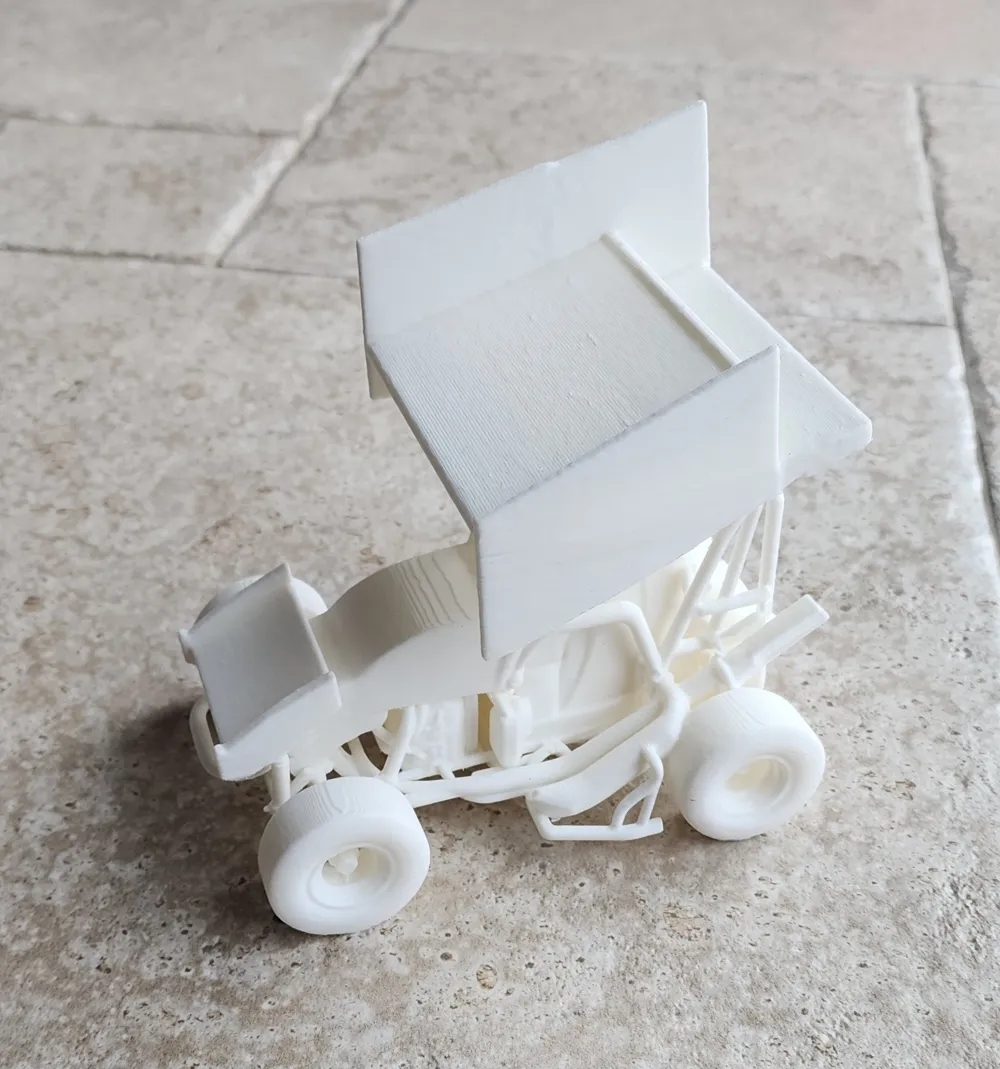 270 Micro Sprint Car (4mm nozzle, 0.2mm standard) - Free 3D Print Model ...