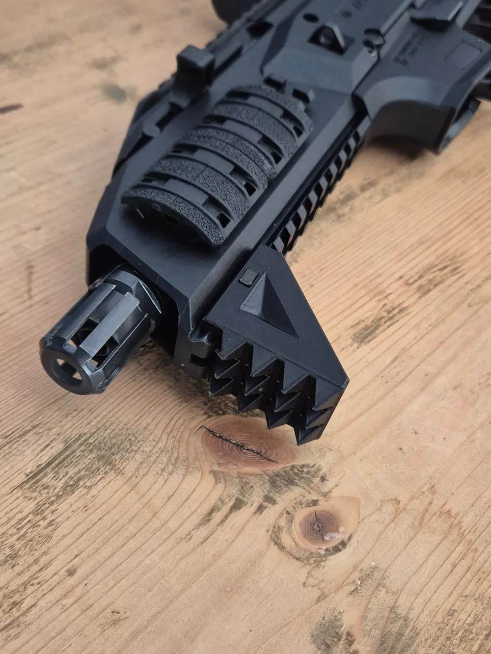Barricade Stop Picatinny *NO HARDWARE NEEDED* - Free 3D Print Model ...