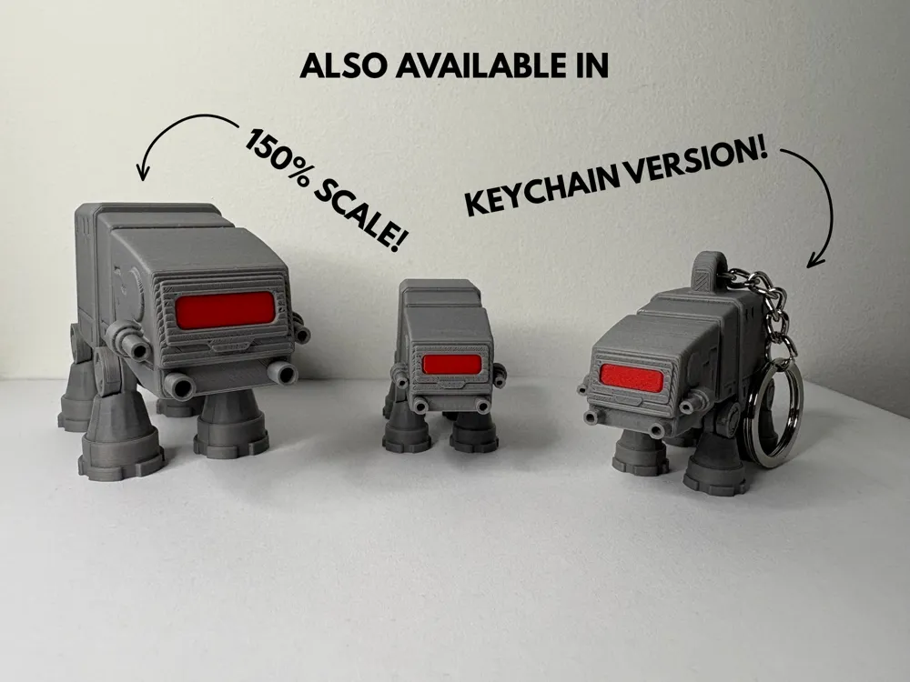 The Tiny AT-AT - Free 3D Print Model - MakerWorld