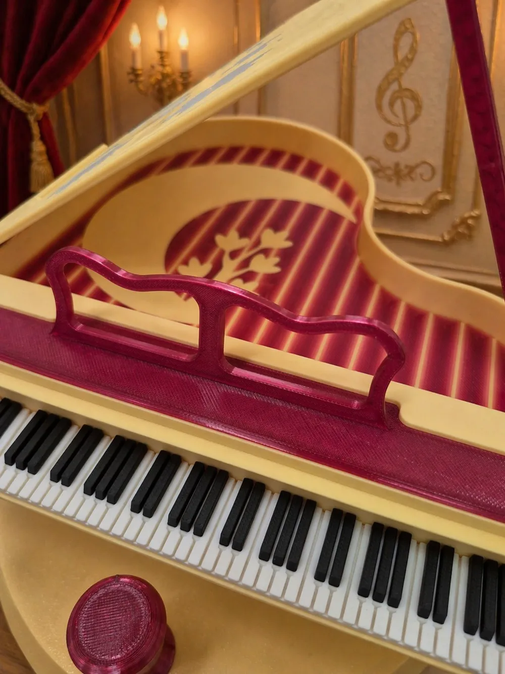 A small piano that captures all the magic of music - Free 3D Print ...