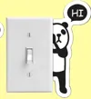 Panda light switch design, decor by Ladamtla - MakerWorld