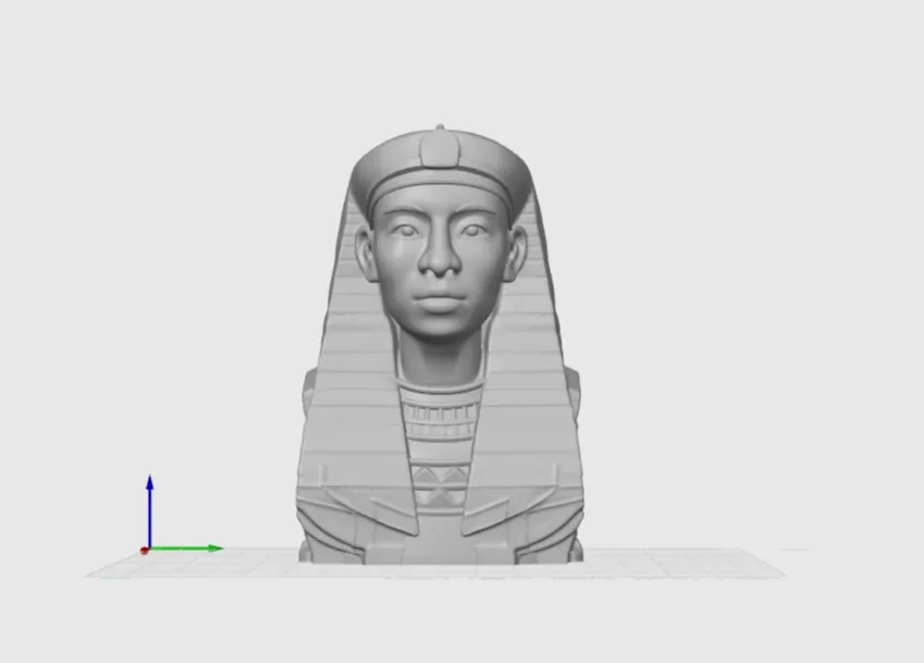 Spring Temple Pharaoh, Spring Temple Sphinx by user_866231574 - MakerWorld