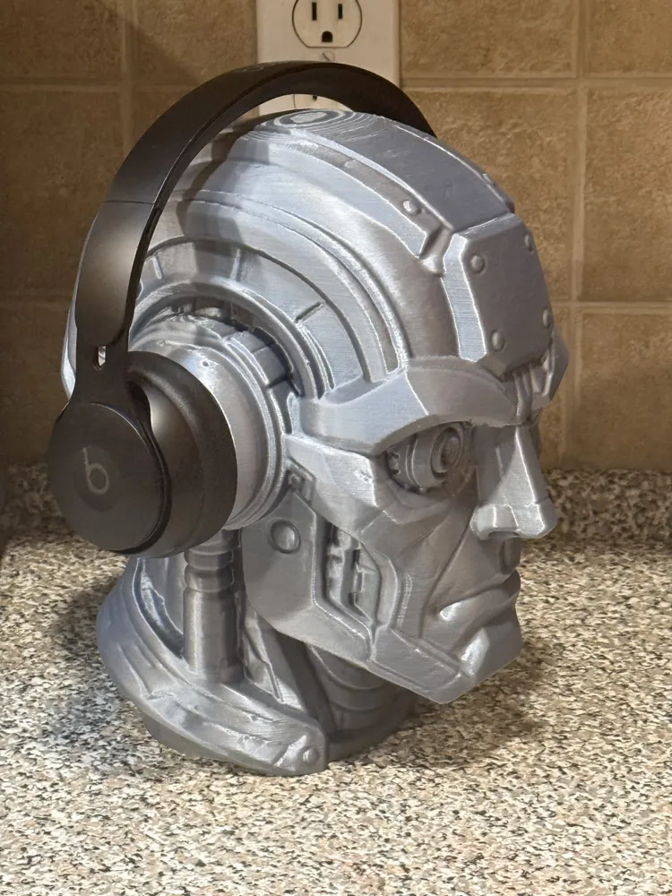 TITANIUM GUARDIAN SENTINEL - HEADPHONE STAND - Free 3D Print Model ...