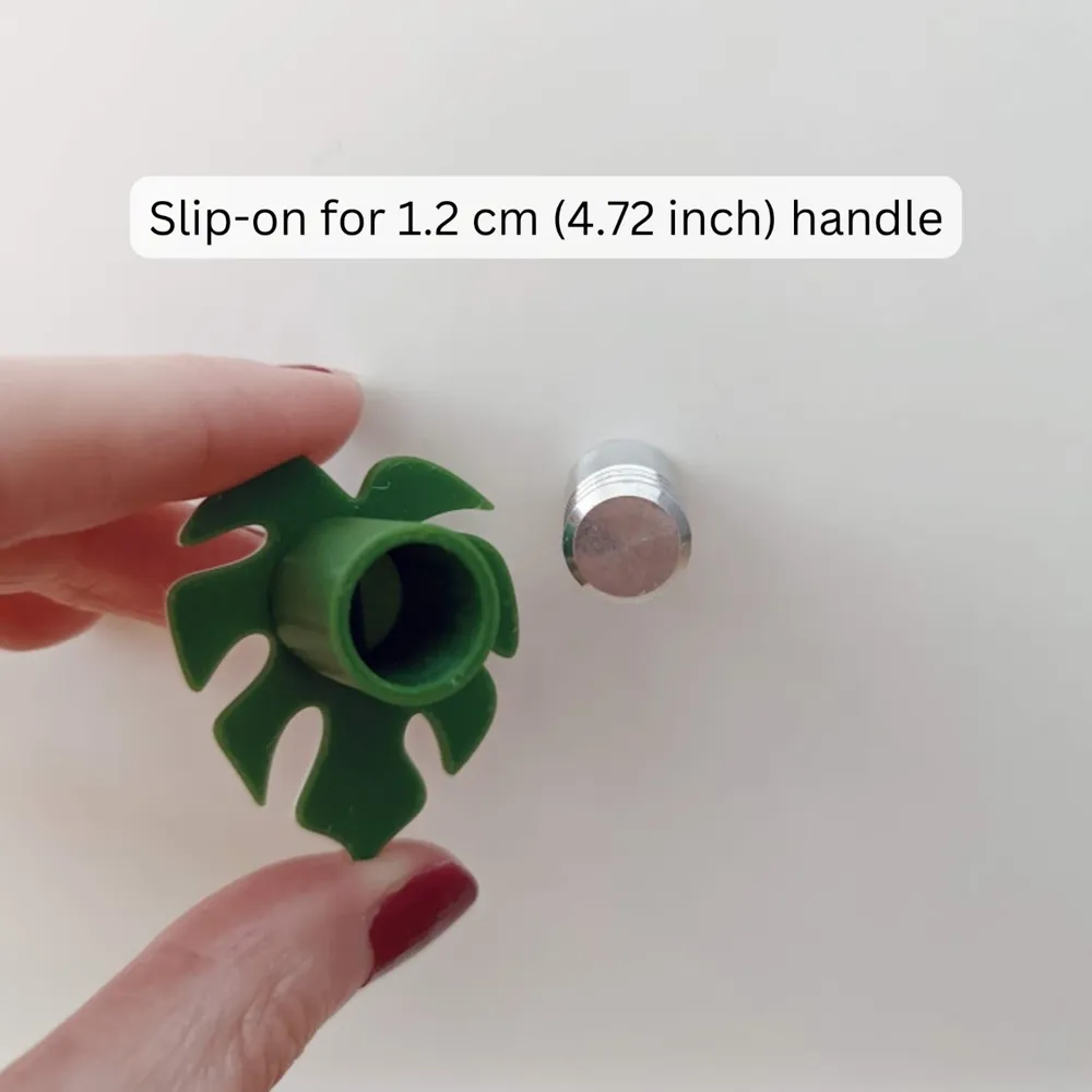 Monstera door/drawer knob - Free 3D Print Model - MakerWorld