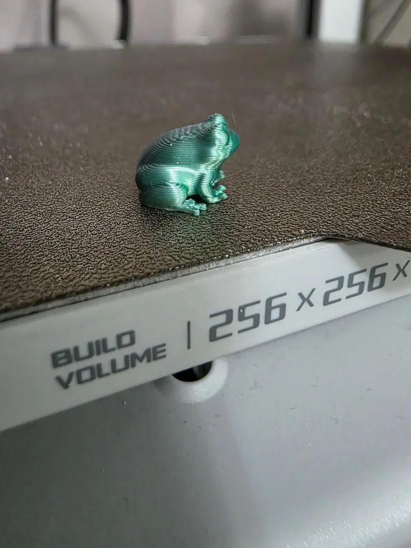 Tiny Frog 13 MIN Test Print - Free 3D Print Model - MakerWorld