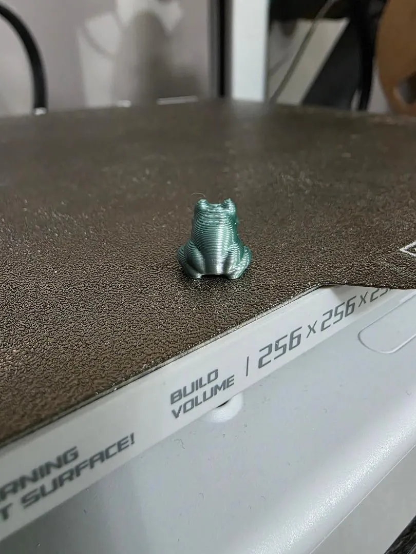 Tiny Frog 13 MIN Test Print - Free 3D Print Model - MakerWorld