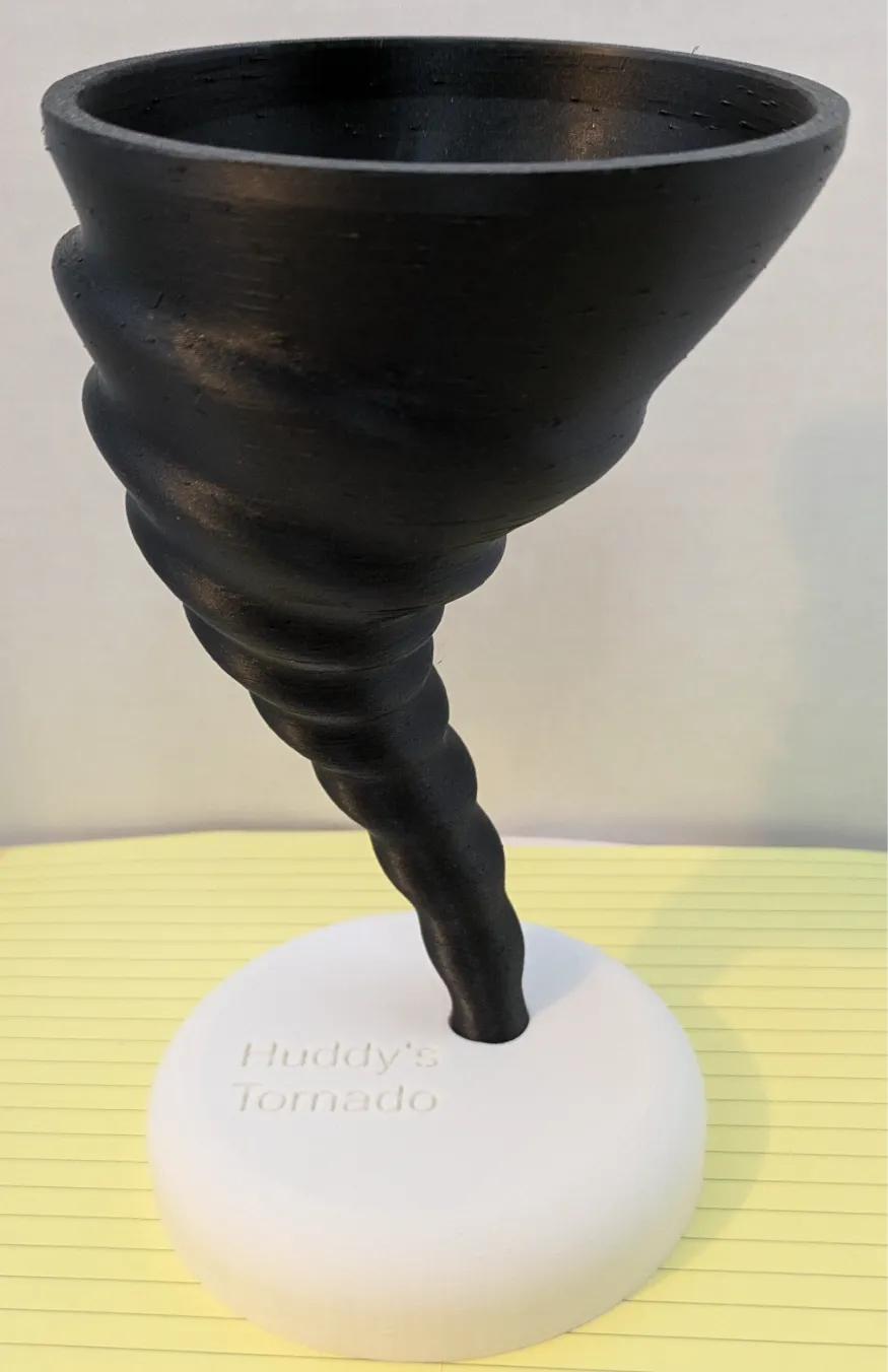Tornado funnel with base Remixed by ATBOT - MakerWorld