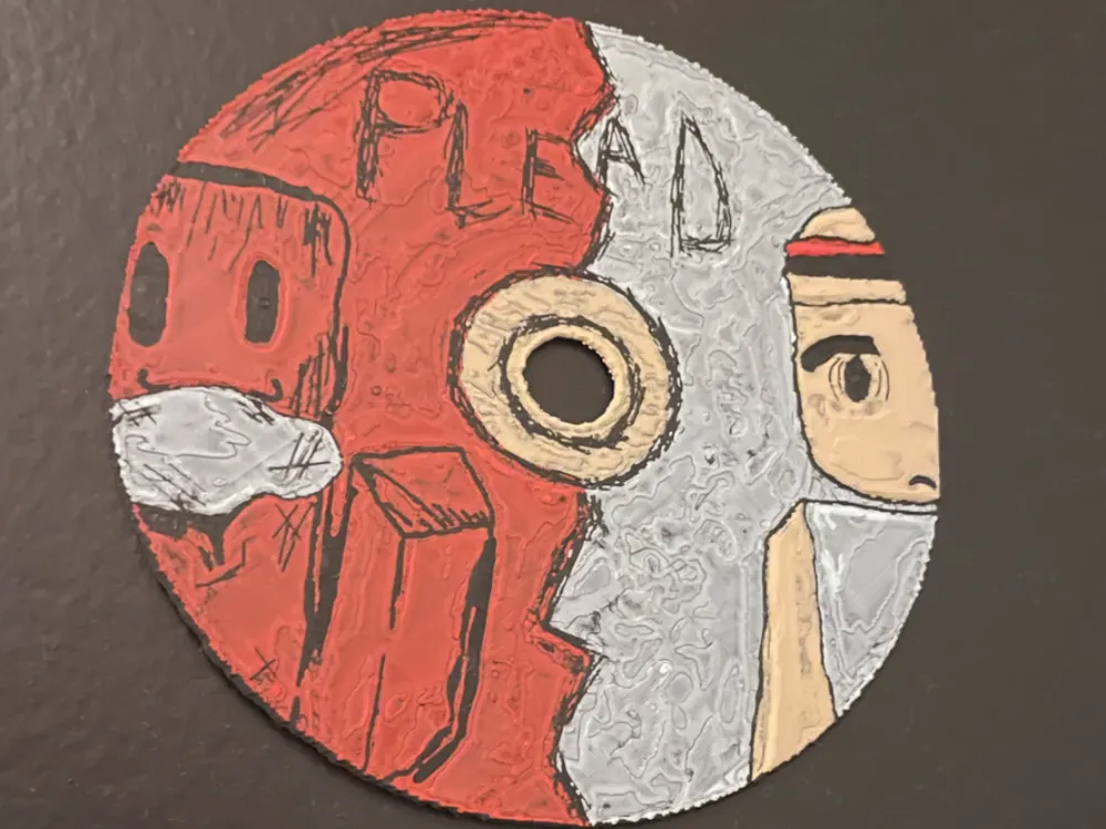 plead disc forsaken by SolarFlare MakerWorld: Download Free 3D Models