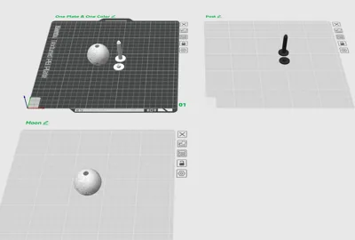 Moon Spinner - Out of this world spinner toy by CryoSlang - MakerWorld