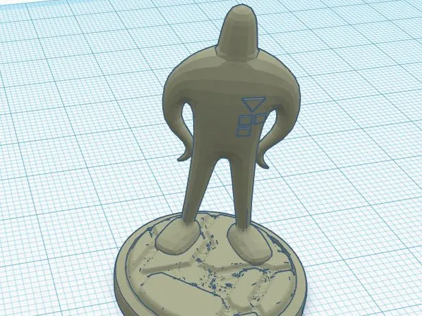 Starman from Earthbound/mother series with base. by jomocomo - MakerWorld