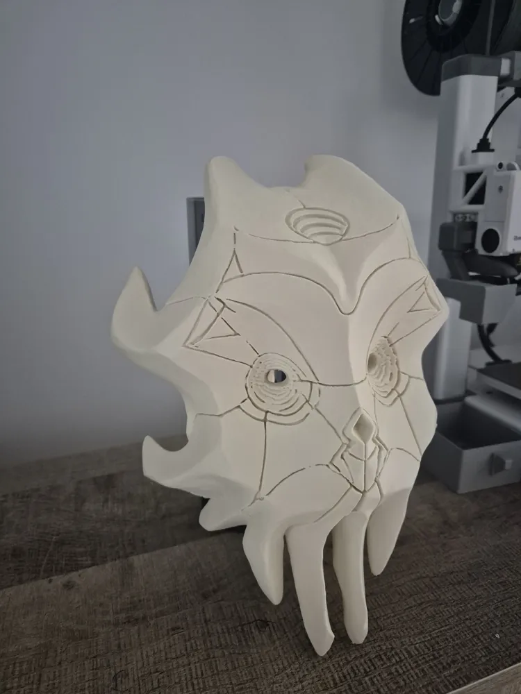 Skyrim Miraak Cultist mask - Free 3D Print Model - MakerWorld