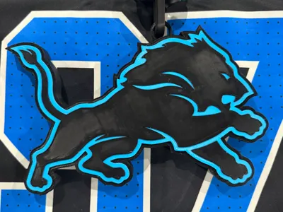 detroit lions 3d print model download - MakerWorld