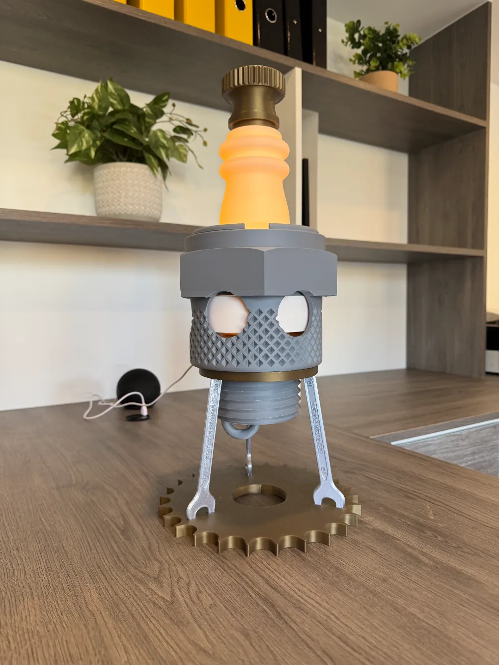 Vintage Spark Plug Lamp by KristenForge MakerWorld: Download Free 3D Models