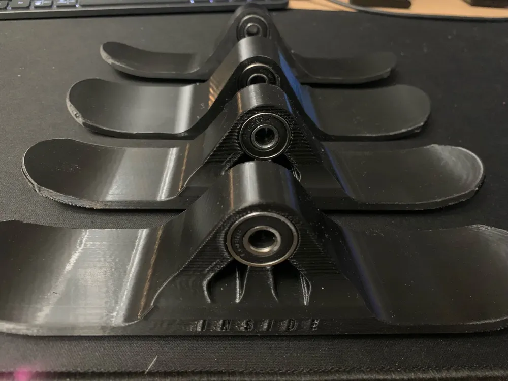 Snow Skate V5 - Free 3D Print Model - MakerWorld