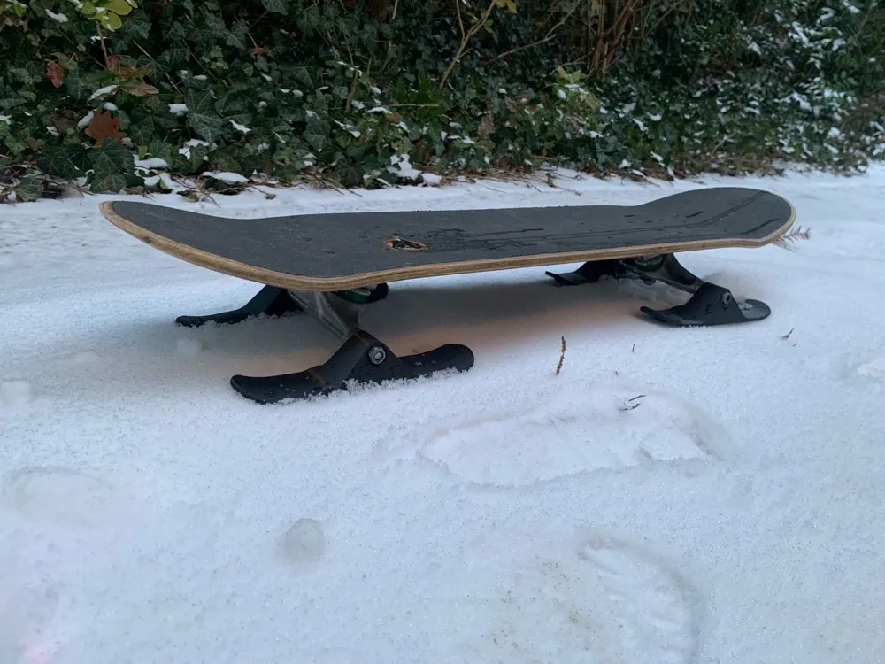 Snow Skate V5 - Free 3D Print Model - MakerWorld