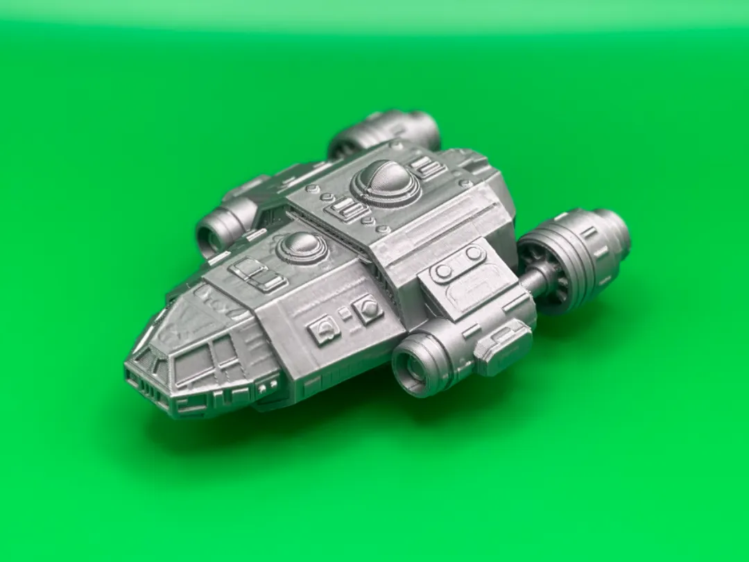 Nave Espacial Sci-Fi Estatueta Decorativa - Modelo gratuito para ...