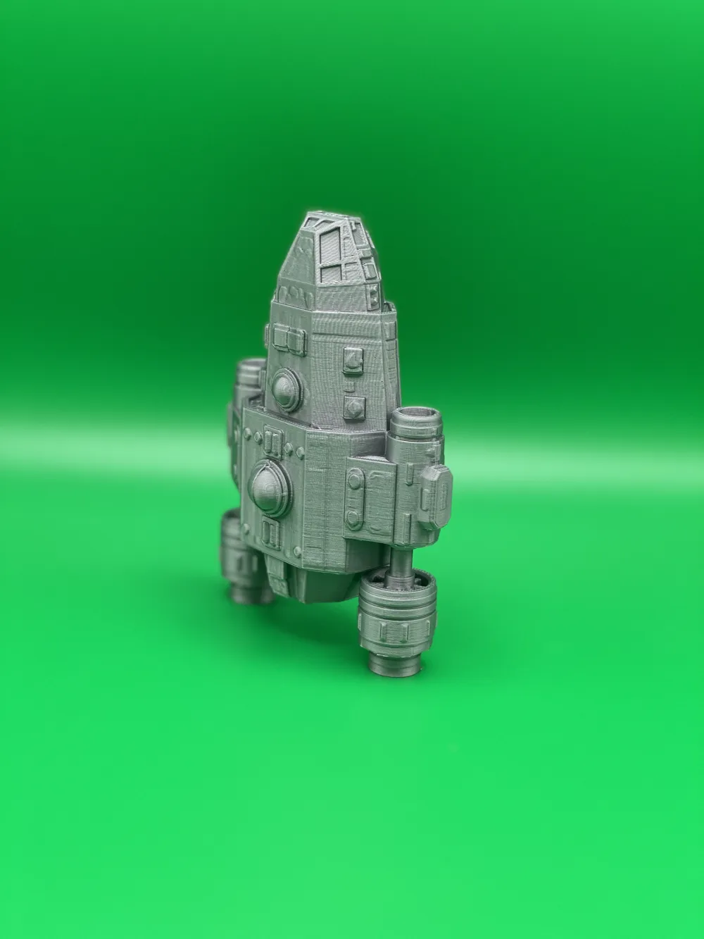 Nave Espacial Sci-Fi Estatueta Decorativa - Modelo gratuito para ...