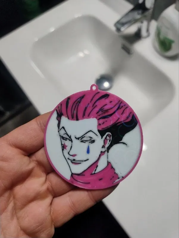 Hisoka keychain - Hisoka key ring (H x H) by mpaolo.luca - MakerWorld