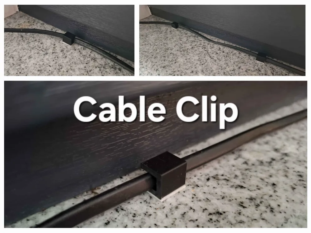 Cable Clip / Mount / Management by XOEE - MakerWorld