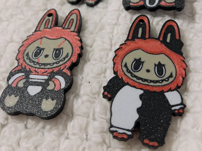 Just 4 Spooky La bubu halloween keyrings by SpicyLayers MakerWorld: Download Free 3D Models