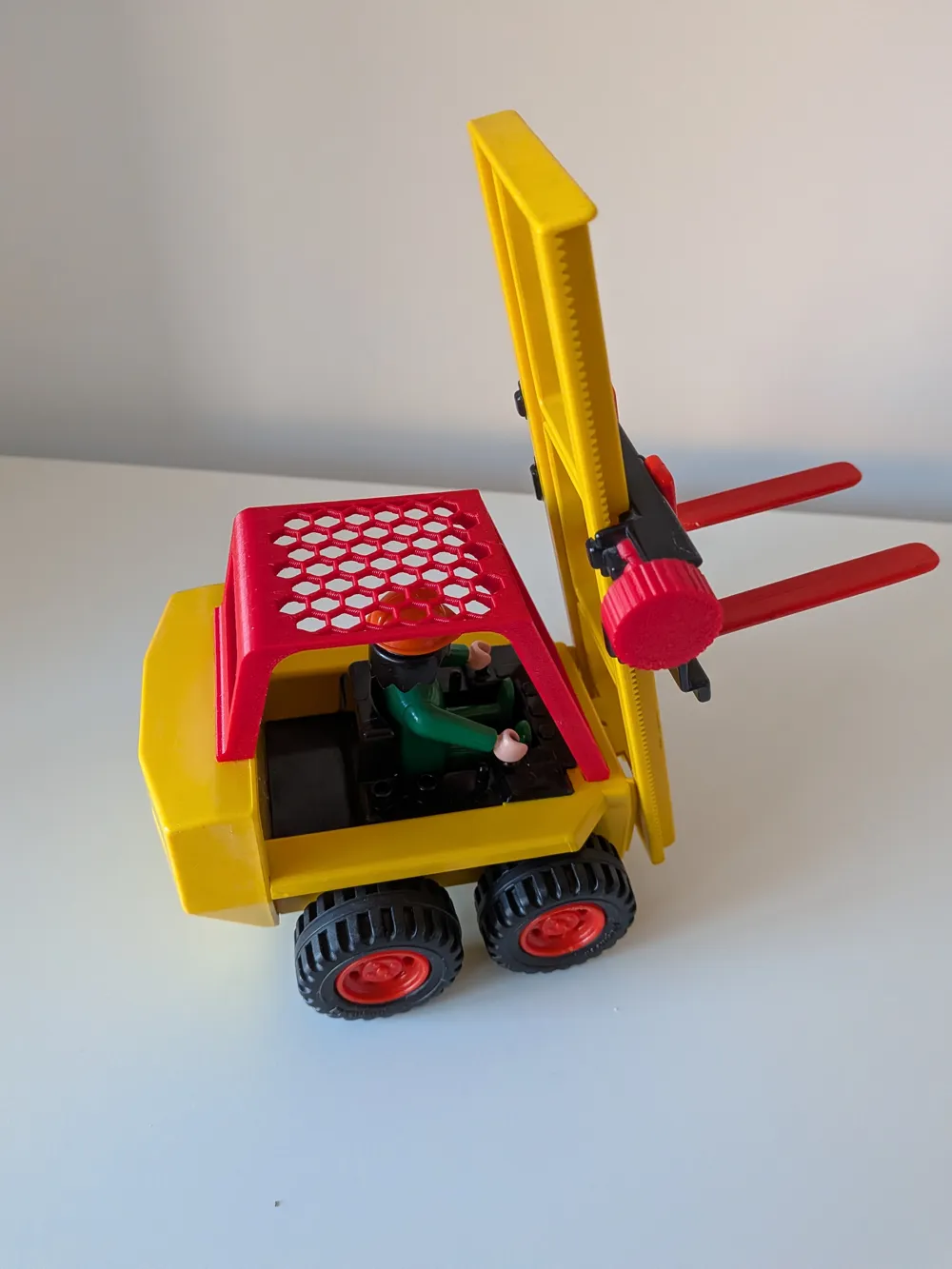 playmobil forklift 3506 operator cabin - Free 3D Print Model - MakerWorld