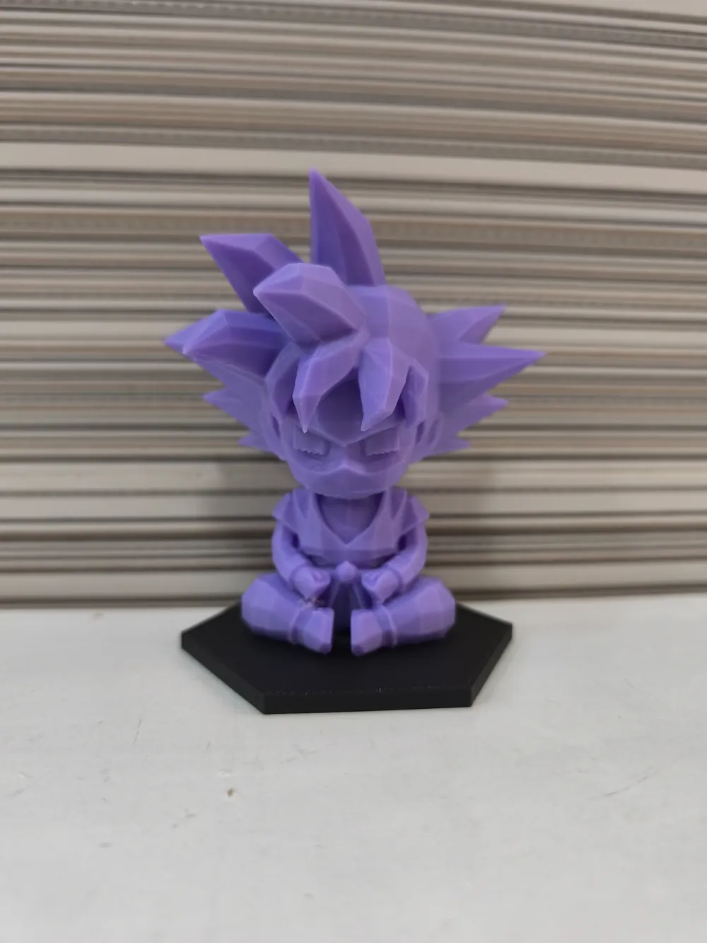 Goku low poly - Free 3D Print Model - MakerWorld