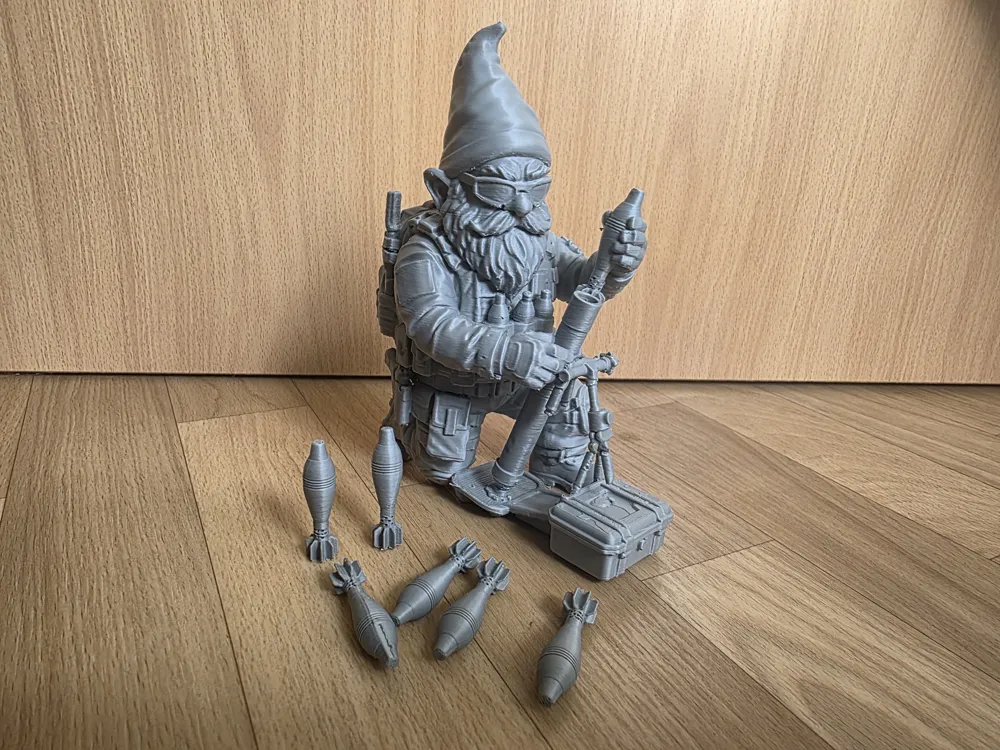 Mortar Dwarf Commando Dwarf Forces - Free 3D Print Model - MakerWorld