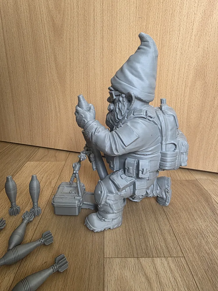 Mortar Dwarf Commando Dwarf Forces - Free 3D Print Model - MakerWorld