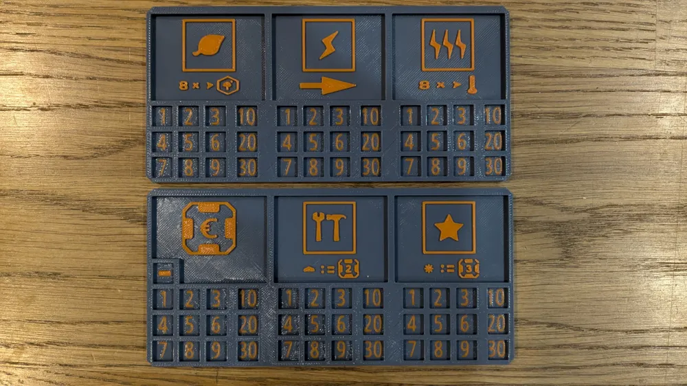 Terraforming Mars Player Tableau / Board / Tray - Free 3D Print Model ...