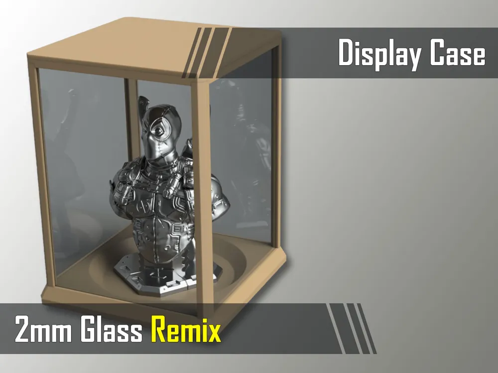 Display Case Remixed by warlogh - MakerWorld Display Case Remixed by warlogh - MakerWorld