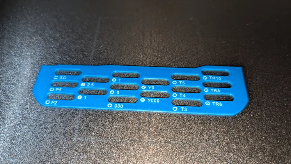 Ifixit Minnow Driver labels by Euresko MakerWorld: Download Free 3D Models