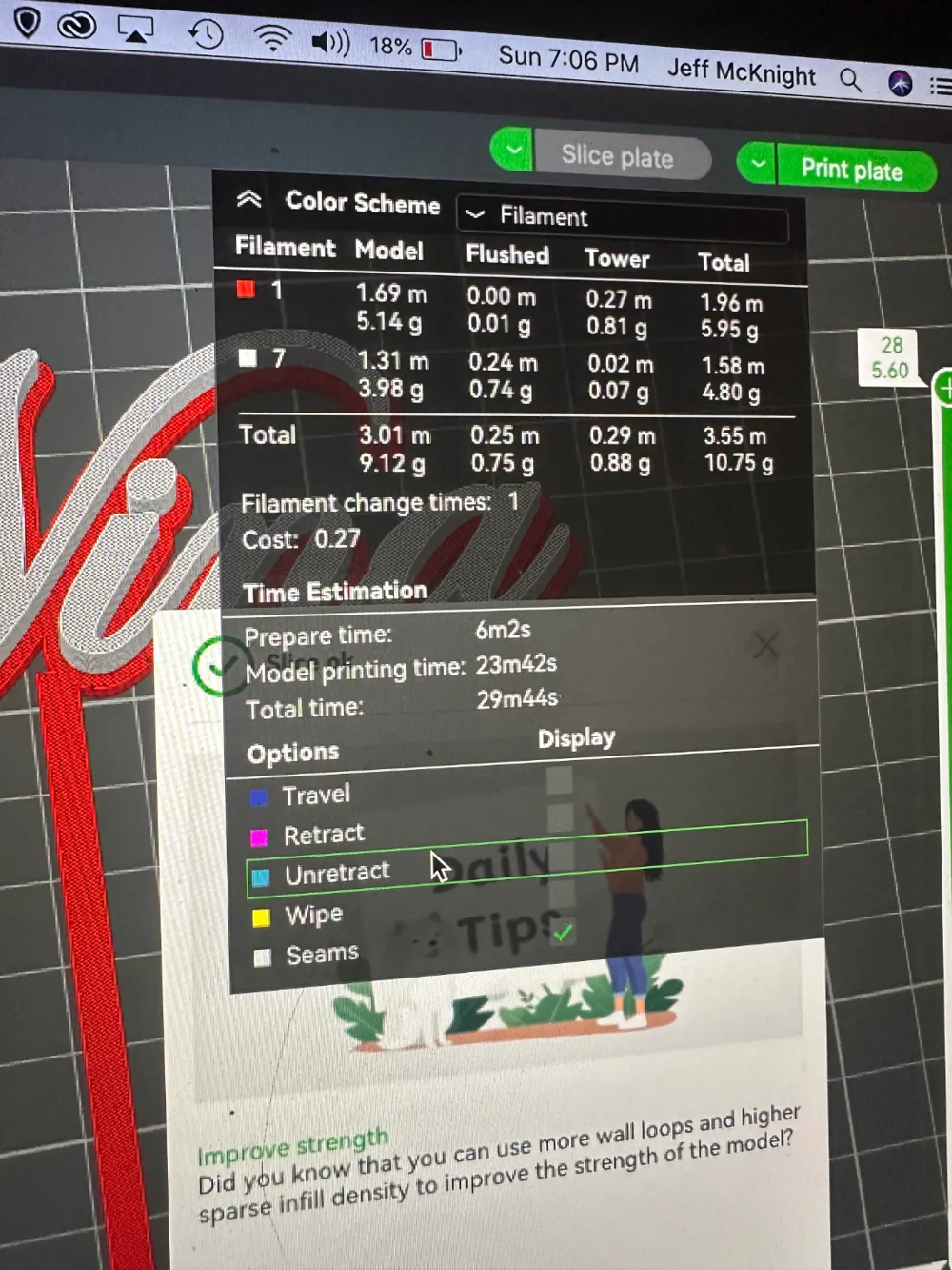 Nina cake topper Birthday cake by JeffMcMuff - MakerWorld