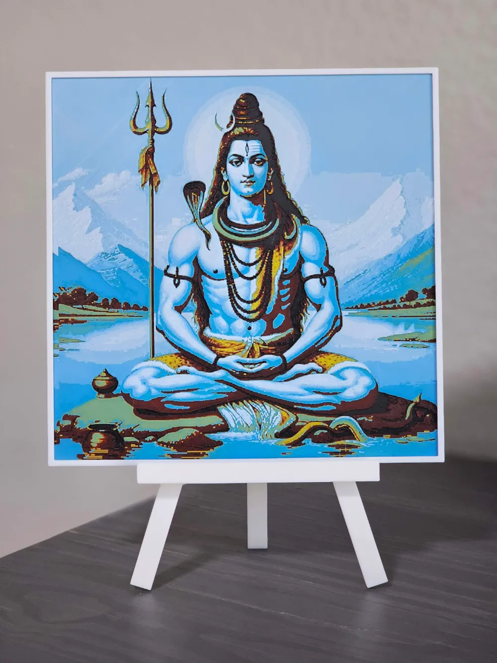 Lord Shiva - HueForge II by Dj3d - MakerWorld