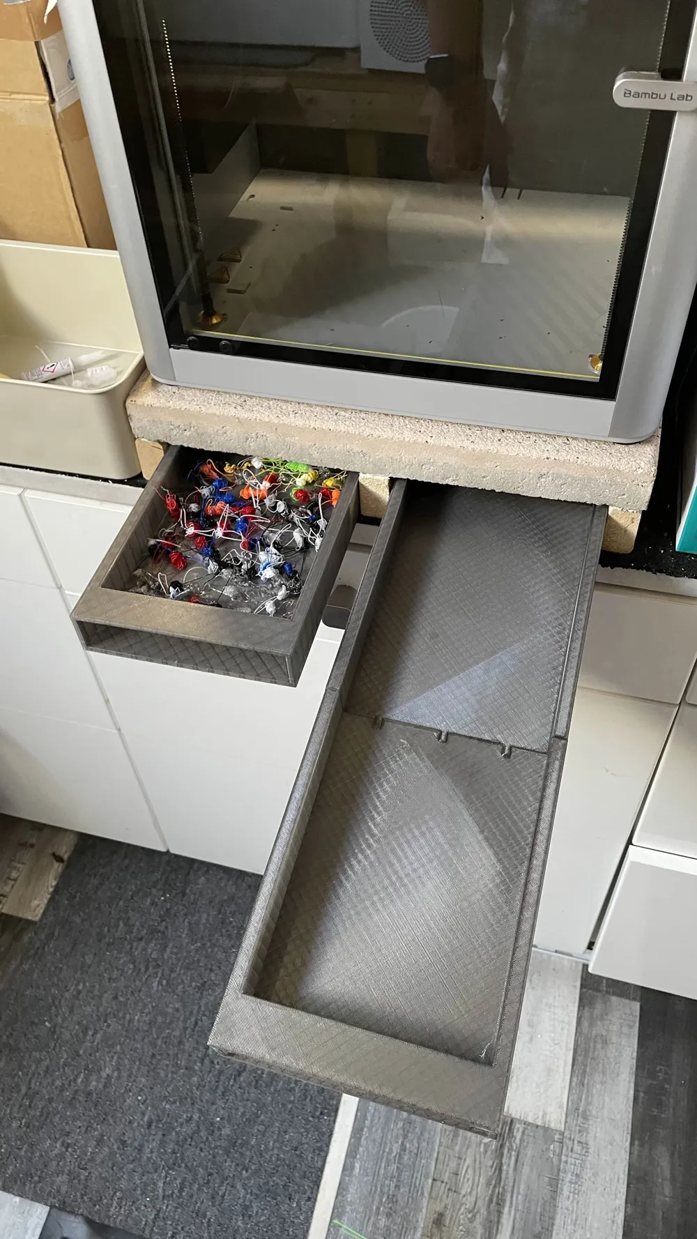 Drawers for poop + tools for self-made riser - Free 3D Print Model ...